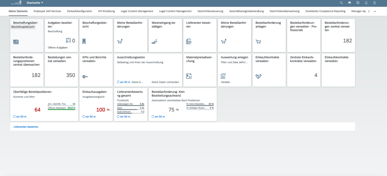 SAP S/4HANA Procurement